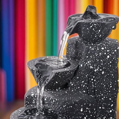 假山流水喷泉景观装饰品客厅家用卧室装饰布置房间装饰桌面小摆件