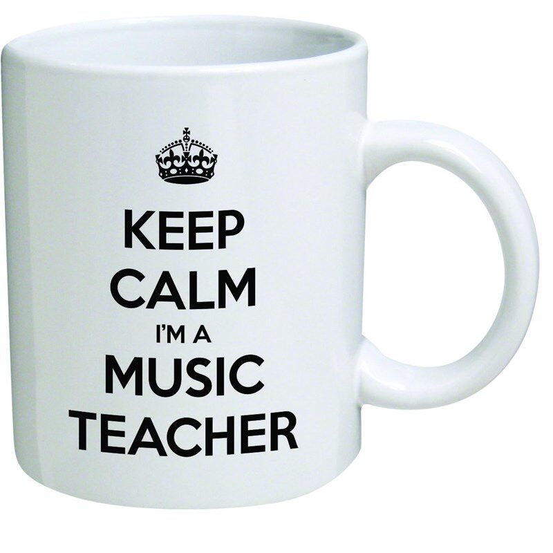 新品ep calm i am ra music teacher老教师陶瓷咖啡牛奶马克茶定_虎窝淘