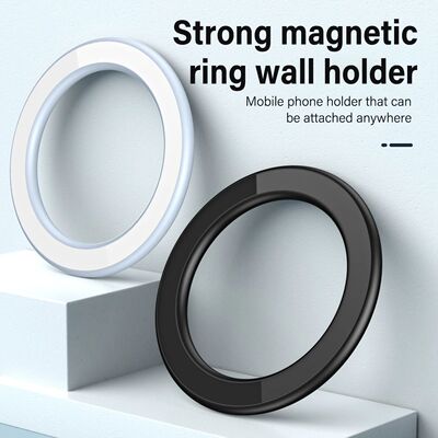 Magnetic Ring Holder For iPhone 14 13 12 Magnet Wall Mobile