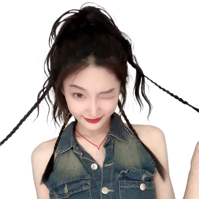 LUCYLEE女团拳击辫马尾修颜减龄