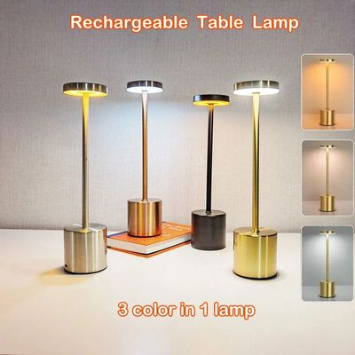 Classic Table Lamp USB Rechargeable Night Light Stepless