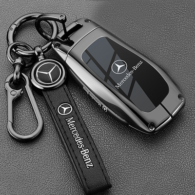 奔驰车专用全包金属钥匙套