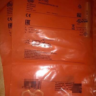 议价接近开关IF7100IF7101IF7102