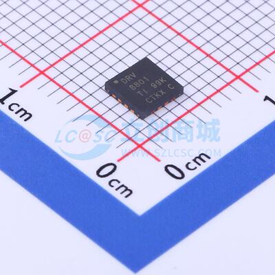 DRV8801RTYR QFN-16-EP(4x4) 步进电机驱动芯片 TI(德州仪器)正品