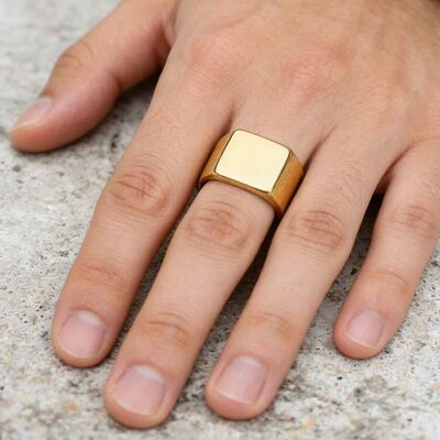 Biker Punk Style Rings for Men Stainless Steels Width