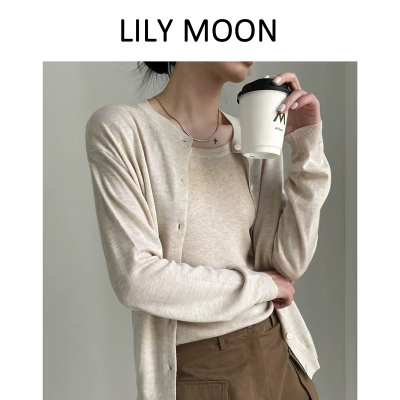 LILYMOON羊毛天丝桑蚕丝吊带开衫