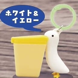 2月预订 Lian Q Labo 鹈鹕开口大嘴收纳盒钥匙扣 扭蛋需补邮