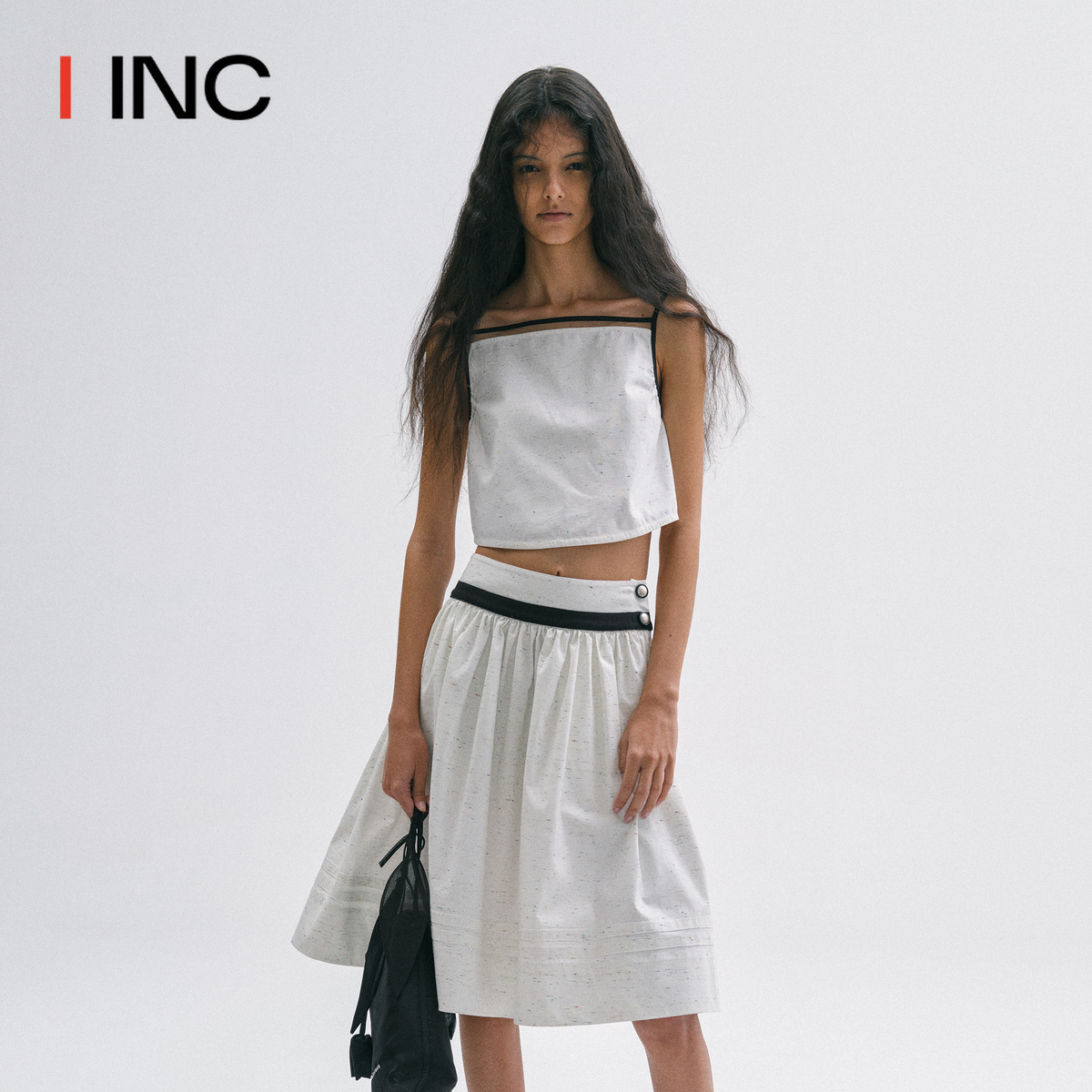 【MARCHEN设计师品牌】IINC 23SS新款油画感修身显瘦吊带女夏季_虎窝淘