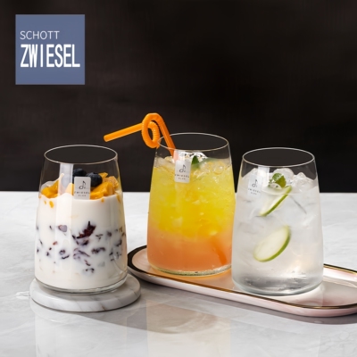 德国进口SCHOTT ZWIESEL肖特水晶玻璃果汁杯冷饮奶昔杯饮料饮品杯