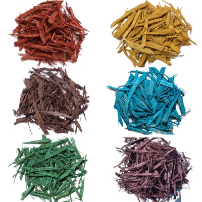 有机彩色红树皮园艺防草铺土地面