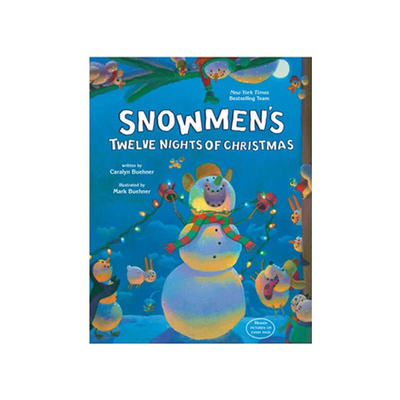 Snowmen's Twelve Nights of Christmas 英文原版儿童精装故事绘本