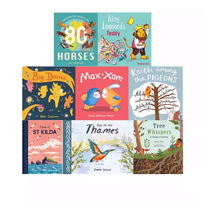 英文原版 Child's Play 爆款绘本8册套装 含一册精装 Life on the Thames/Max & Xam/The Last Child of St Kilda