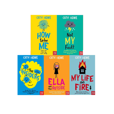 Ella On The Outside/Not My Fault 5册 成长亲情友情故事 英文原版 作家Cath Howe 家庭关系亲情友情处理故事书 大嘴鸟