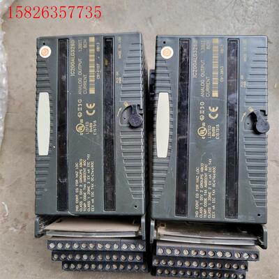 IC200ALG326D,成色漂亮,功能包好,库存3个。(议价)