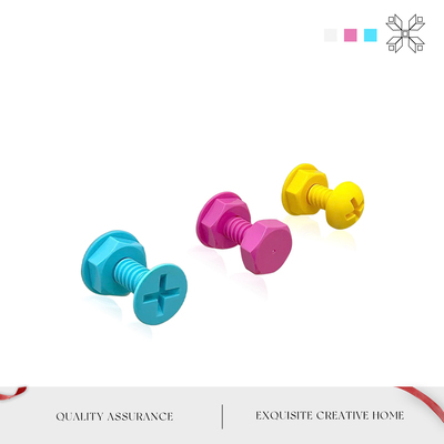 Auramoon可爱彩色大螺丝钉粘钩