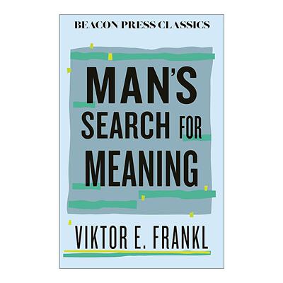 英文原版 Man's Search for Meaning 活出生命的意义 豪华精装收藏版 维克多·弗兰克 英文版 进口英语原版书籍