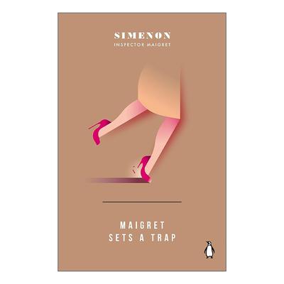英文原版 Maigret Sets a Trap 梅格雷探案系列 巧设陷阱 乔治·西姆农 英文版 进口英语原版书籍