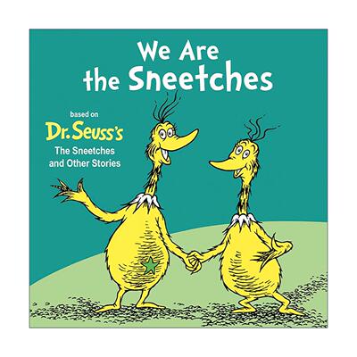 英文原版 We Are the Sneetches 我们都是小飞贼 苏斯博士 儿童经典故事绘本 纸板书 英文版 进口英语原版书籍