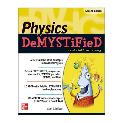 英文原版 Physics Demystified 物理 自学向导系列 第2版 英文版 进口英语原版书籍