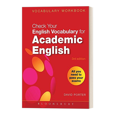 英文原版 Check Your Vocabulary for Academic English 英语词汇能力自测+训练手册 学术英语 英文版 进口英语原版书籍