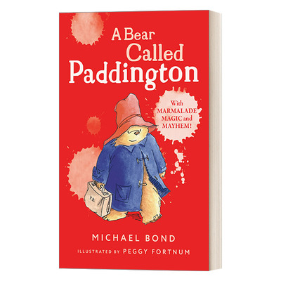 英文原版 A Bear Called Paddington 一只名叫帕丁顿的熊 插画故事书 英文版 进口英语原版书籍