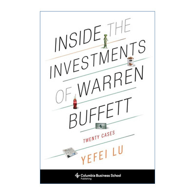 英文原版 Inside the Investments of Warren Buffett 巴菲特的估值逻辑 20个投资案例深入复盘 陆晔飞Yefei Lu 英文版 进口书籍