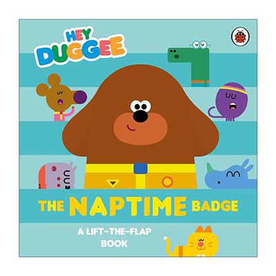 英文原版 Hey Duggee The Naptime Badge 嗨道格绘本 午睡徽章 纸板书 英文版 进口英语原版书籍