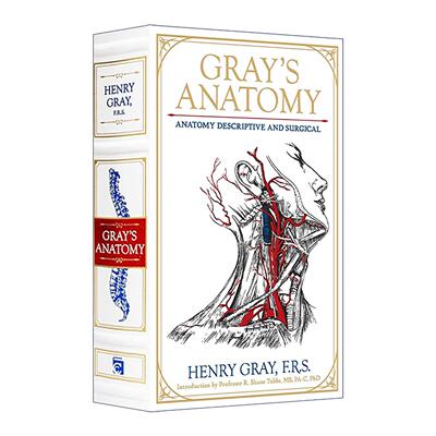 英文原版 Gray's Anatomy 格氏解剖学 精装皮质 Leather-bound Classics 英文版 进口英语原版书籍