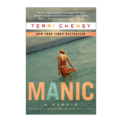 英文原版 Manic 躁郁 回忆录 双相情感障碍 英文版 进口英语原版书籍