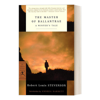 英文原版 The Master of Ballantrae 巴伦特雷少爷 罗伯特·路易斯·史蒂文森 兰登书屋现代图书馆经典系列 英文版 进口英语书籍