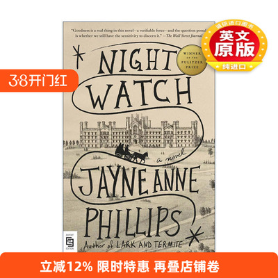 英文原版 Night Watch Exp 夜巡 2024普利策奖 Jayne Anne Phillips 英文版 进口英语原版书籍