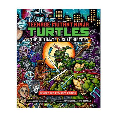 英文原版 Teenage Mutant Ninja Turtles 忍者神龟 终极视觉史 精装修订版 英文版 进口英语原版书籍