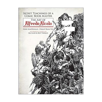 英文原版 Secret Teachings of a Comic Book Master 漫画大师的秘密教导 Alfredo Alcala的艺术 绘画指南 蝙蝠侠墨线稿绘制者