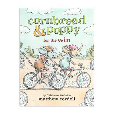 英文原版 Cornbread & Poppy for the Win 玉米包和波波花卷4 为了赢 英文版 进口英语原版书籍