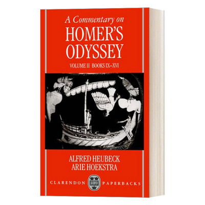 英文原版 A Commentary on Homer's Odyssey Volume II Books IX-XVI 论荷马的《奥德赛》第2卷 英文版 进口英语原版书籍