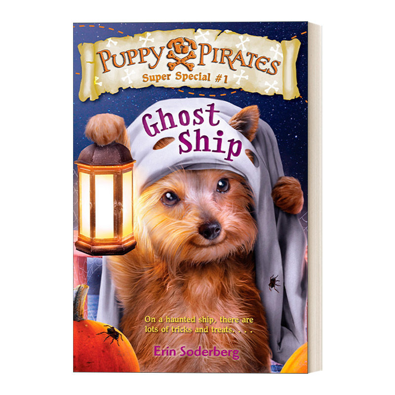 英文原版 Puppy Pirates Super Special 01 Ghost Ship小狗海盗超级特辑系列1儿童动作冒险章节桥梁故事书 ...