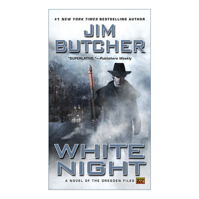 英文原版 The Dresden Files 09 White Night 巫师神探系列09 不眠之夜 灵异档案 奇幻推理小说 Jim Butcher 英文版 进口英语书籍
