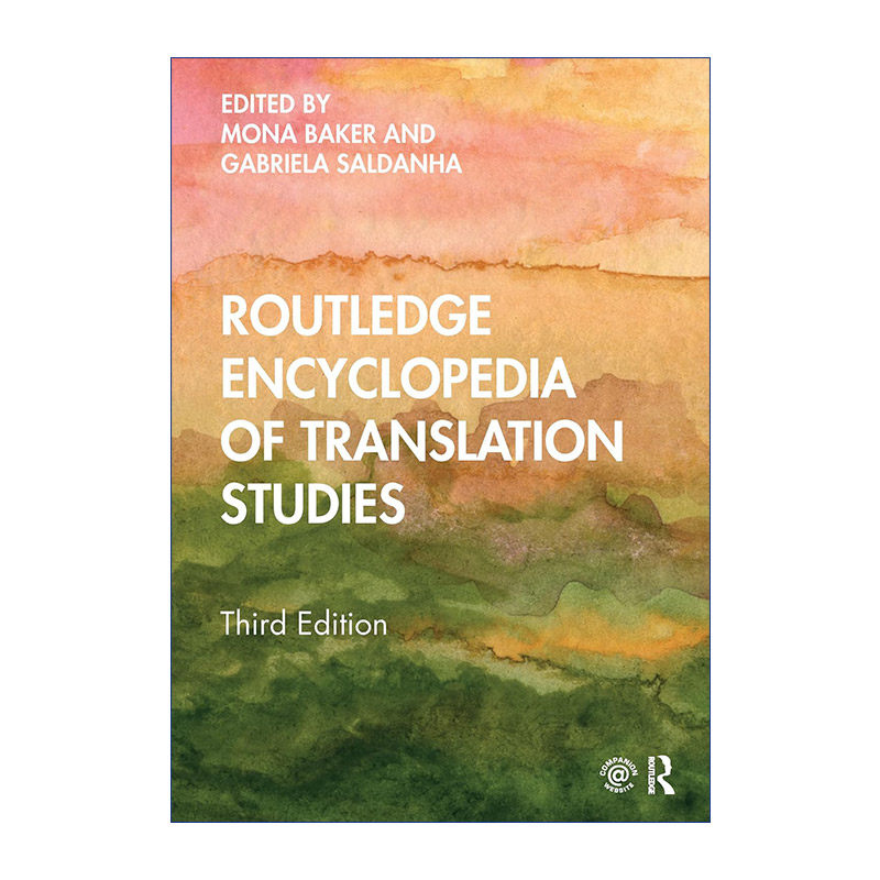 英文原版 Routledge Encyclopedia of Translation Studies翻译研究百科全书第3版曼彻斯特大学翻译与跨 ...