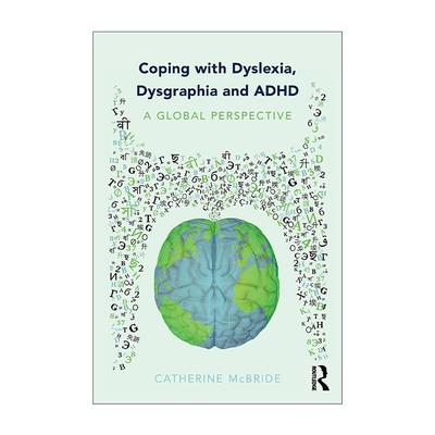 英文原版 Coping with Dyslexia  Dysgraphia and ADHD 应对阅读障碍 书写障碍与注意力缺陷多动障碍 英文版 进口英语原版书籍