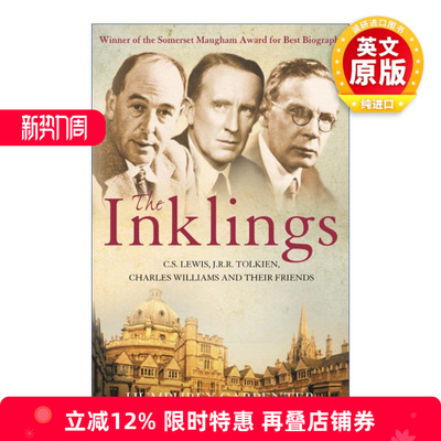 英文原版 The Inklings 墨象社 C.S.刘易斯 J.R.R.托尔金 与查尔斯·威廉斯 英文版 进口英语原版书籍