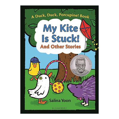 英文原版 My Kite Is Stuck And Other Stories 大小鸭和豪猪2 Salina Yoon动物绘本 英文版 进口英语原版书籍