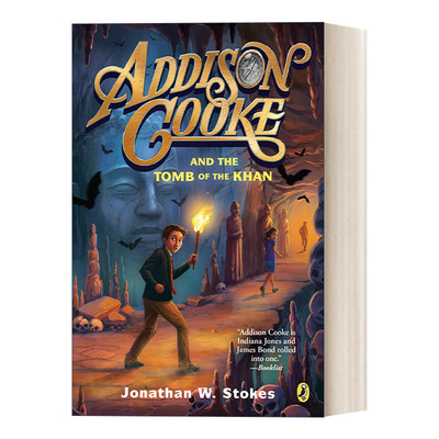英文原版 Addison Cooke 02 the Tomb of the Khan 艾迪生库克系列02 艾迪生库克与可汗墓 儿童章节桥梁书 英文版 进口英语书籍