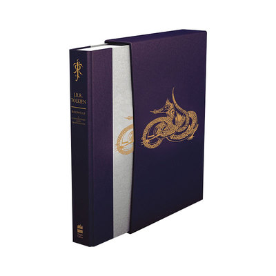 英文原版 Beowulf 贝奥武夫 豪华精装 托尔金束书翻译和评论，以及英语拼写 精装 英文版 进口英语原版书籍