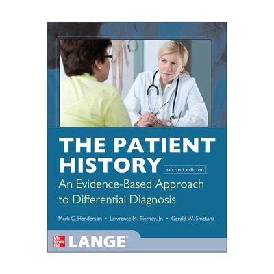 英文原版 Patient History 全科医生鉴别诊断 第2版 英文版 进口英语原版书籍