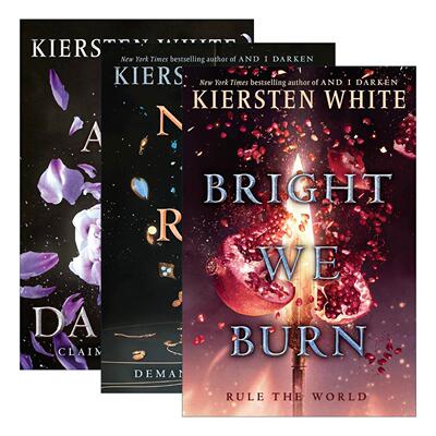 英文原版 And I Darken 恶化系列3册 青少年历史浪漫小说 Kiersten White 英文版 进口英语原版书籍