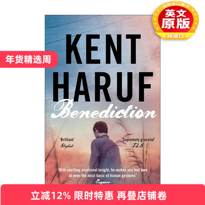 英文原版 Benediction 祝辞 肯特·哈鲁夫 Kent Haruf Plainsong系列3 英文版 进口英语原版书籍
