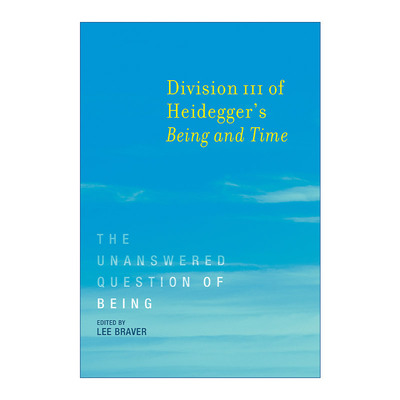 英文原版 Division III of Heidegger's Being and Time 海德格尔 存在与时间 存在的未解问题 第三部分 英文版 进口英语原版书籍