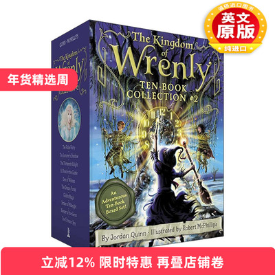 英文原版 The Kingdom of Wrenly Ten-Book Collection 2 儿童魔法故事 Wrenly王国系列11-20套装 英文版 进口英语原版书籍