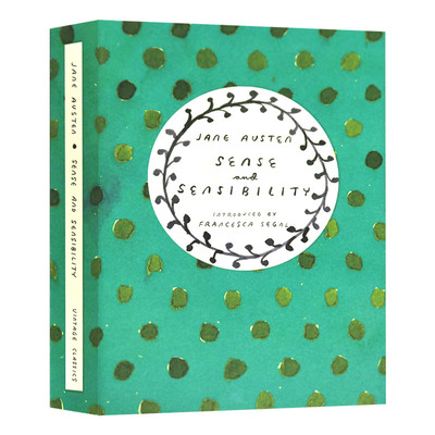 Sense and Sensibility Vintage ClassicsJane Austen 英文原版 理智与情感 简奥斯汀经典代表作经典文学书籍 英文版进口英语书