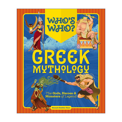 英文原版 Who's Who Greek Mythology 希腊神话名人录 传说中的神 英雄和怪兽 精装 英文版 进口英语原版书籍